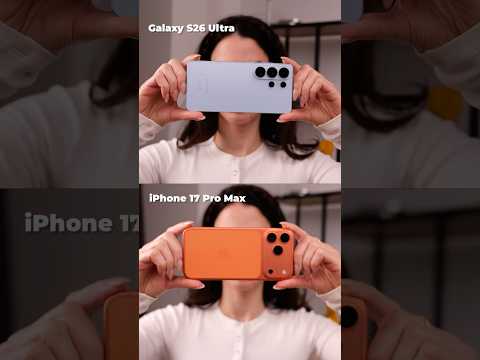 ZOOM SHOWDOWN: Galaxy S26 Ultra vs iPhone 17 Pro Max!