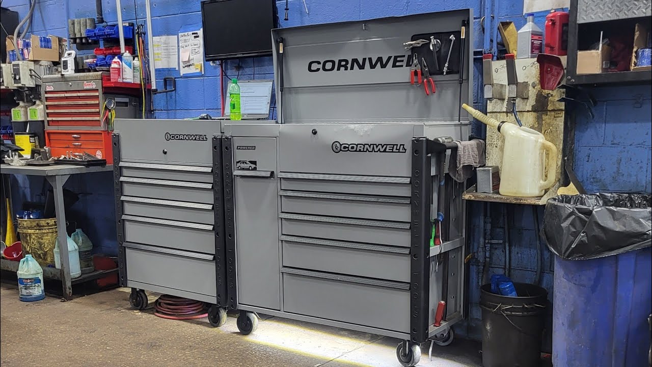 Cornwell Cart toolbox tour and channel update - YouTube