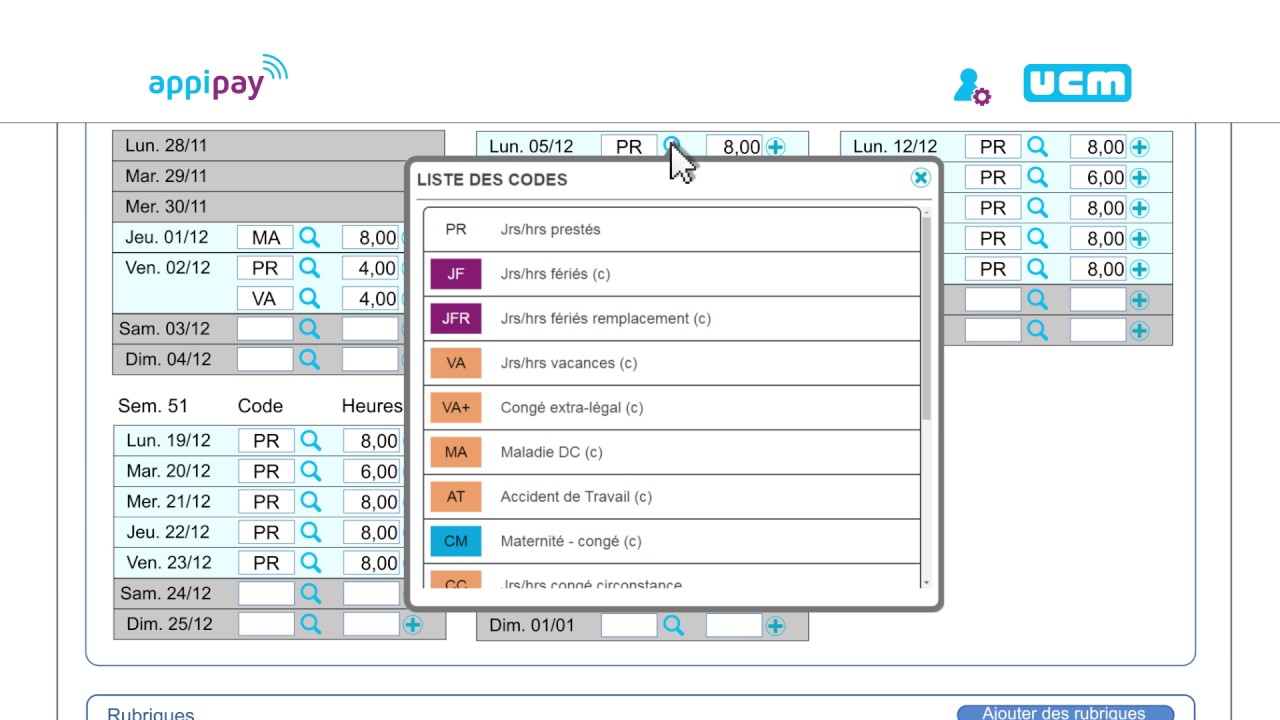 Comment encoder des prestations avec appipay ? - YouTube
