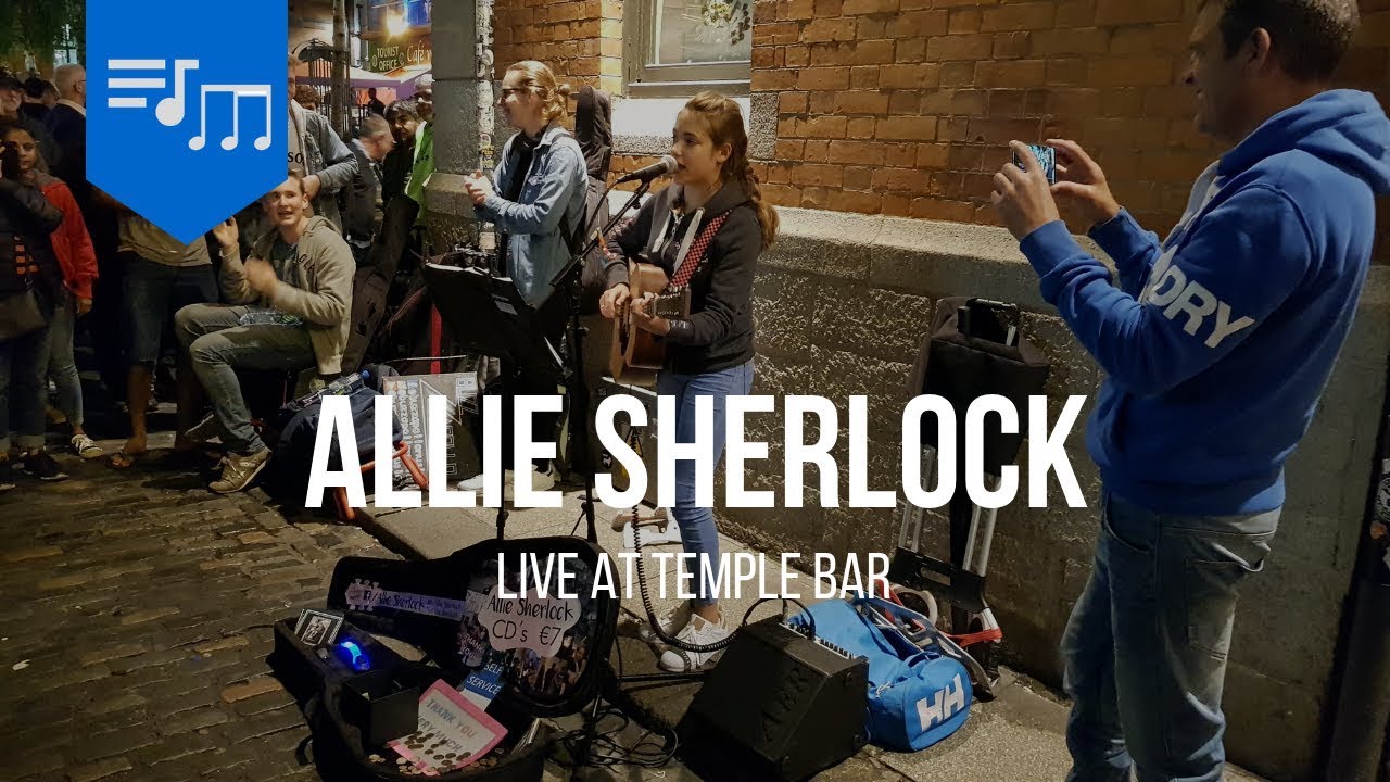 Allie Sherlock Live At Temple Bar, Dublin - YouTube