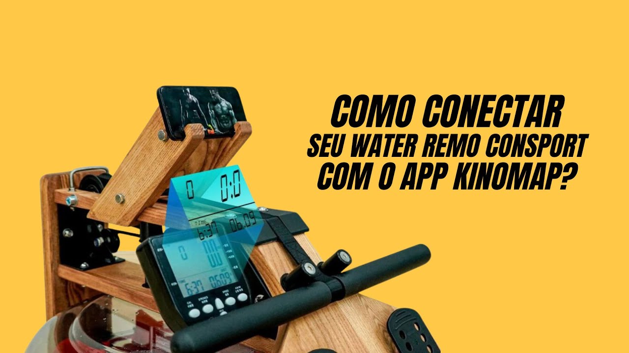 CONECTANDO SEU WATER REMO CONSPORT COM O APLICATIVO KINOMAP: TUTORIAL ...