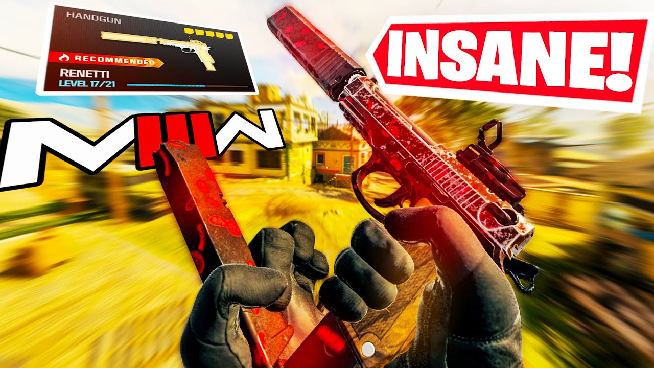 the new *INSANE* RENETTI CLASS is AMAZING in MODERN WARFARE 3! (Best ...