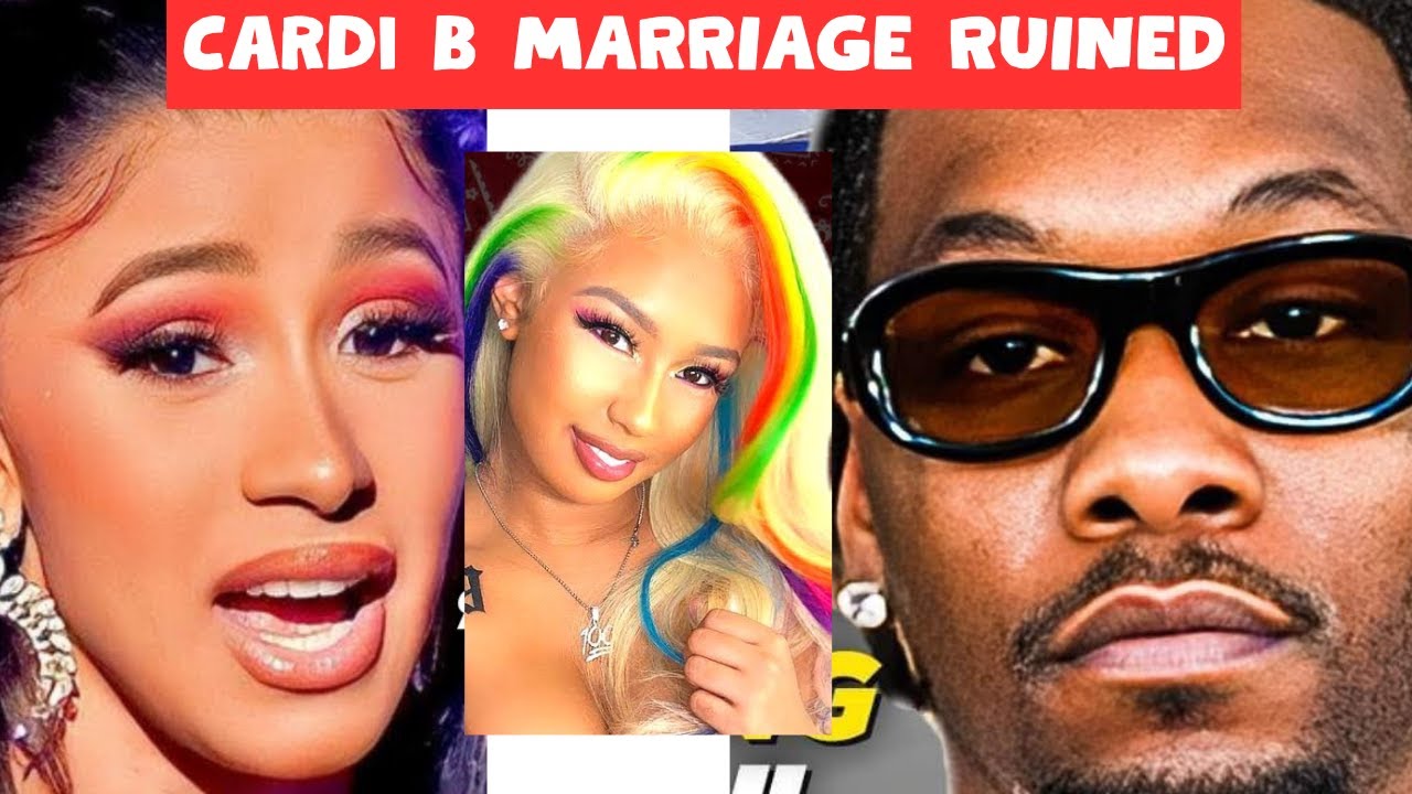 Cardi B husband Offset Girlfriend Jade Confirms she been in secret ...