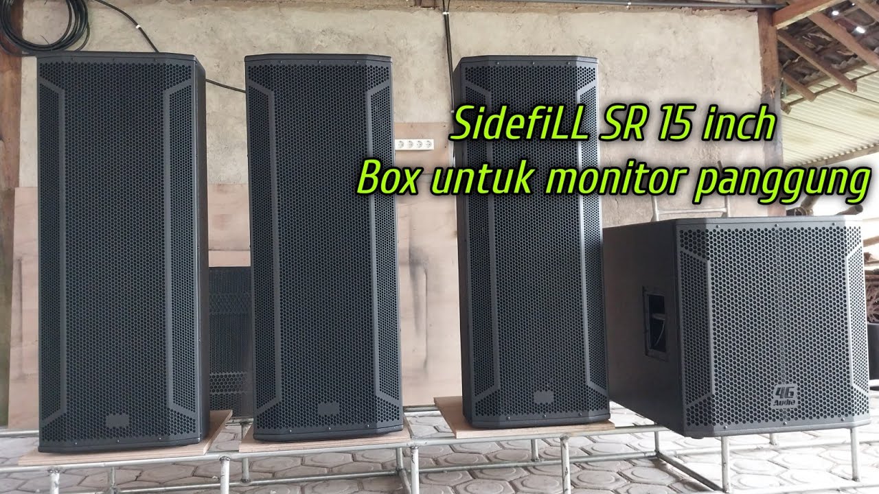 BOX SR 15 INCH DOUBLE - YouTube