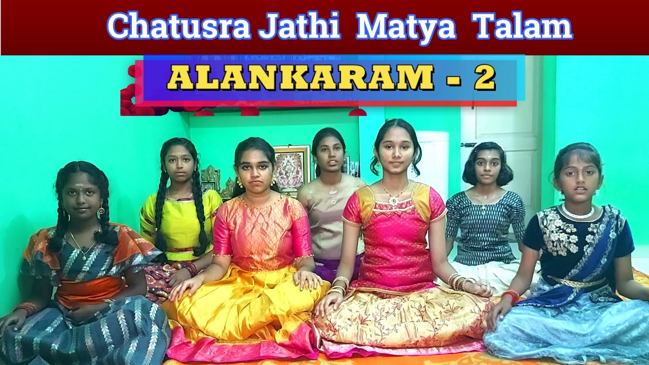 Matya Talam | Alankaram 2 | All Three Speeds | CARNATIC MUSIC TUTORIALS ...