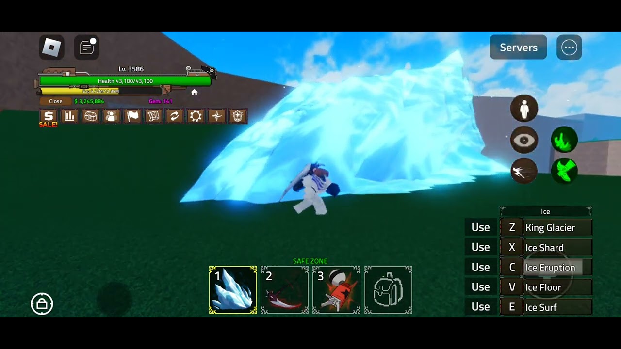 King Legacy ICE Awakening but I Can't Get The Sound to Work - YouTube