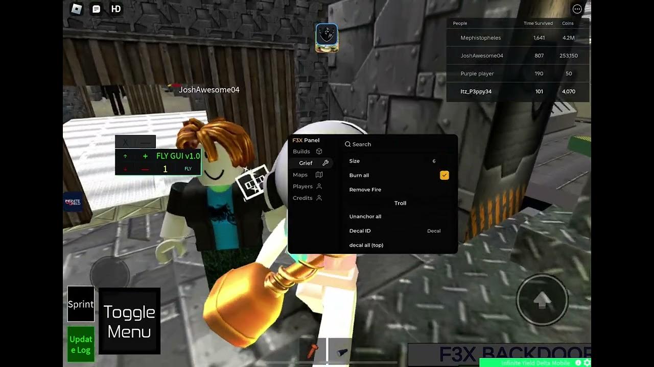 Roblox Script Showcase | F3x Panel Beta | Universal Script - YouTube