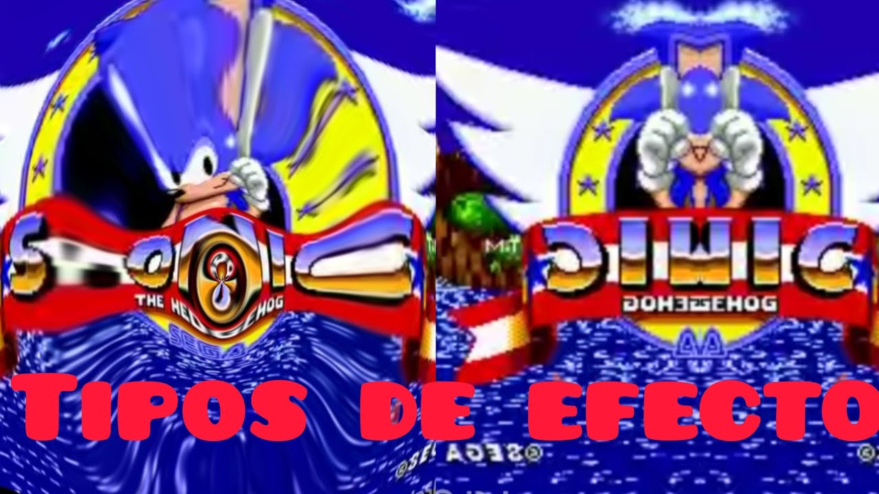 Tipos de voces y efectos de la intro de Sonic 1 - YouTube