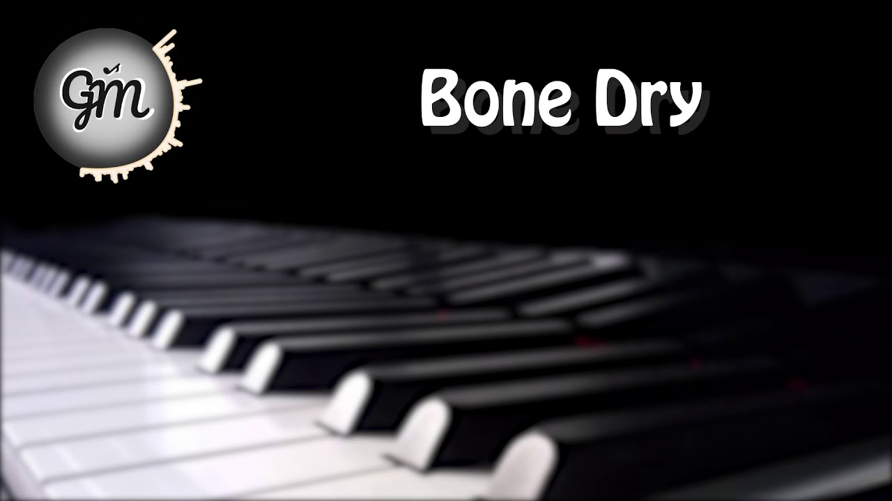 [FREE SHEET MUSIC] - Bone Dry Piano Cover - YouTube