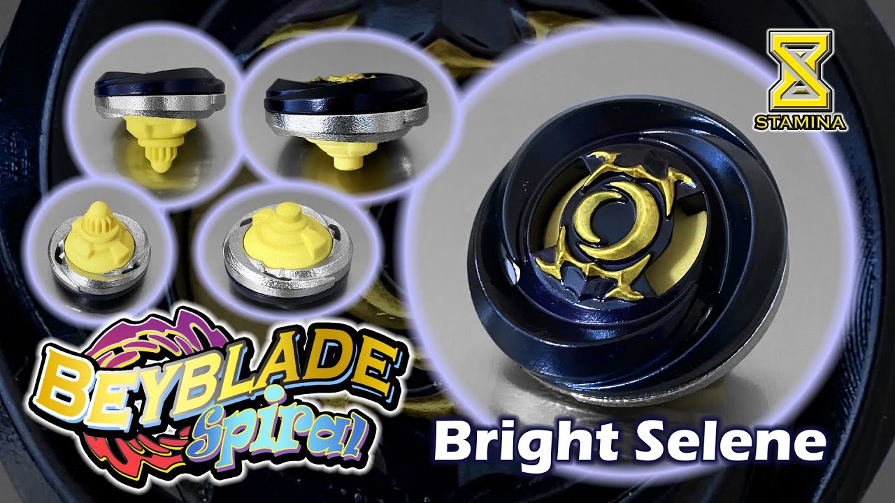 Aerodynamic Stamina! - Bright Selene. Sustain - Beyblade Spiral ...