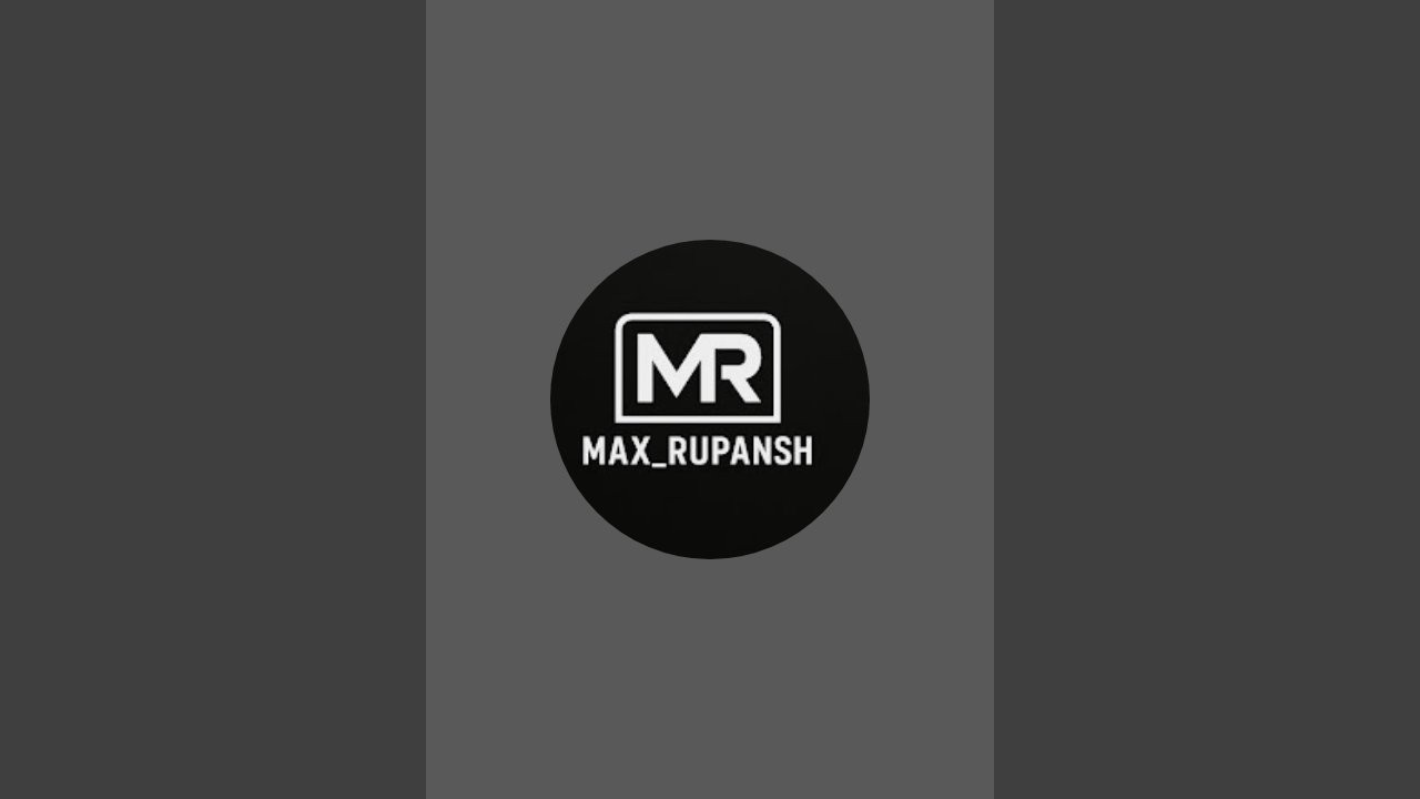 MAX_RUPANSH is live! - YouTube