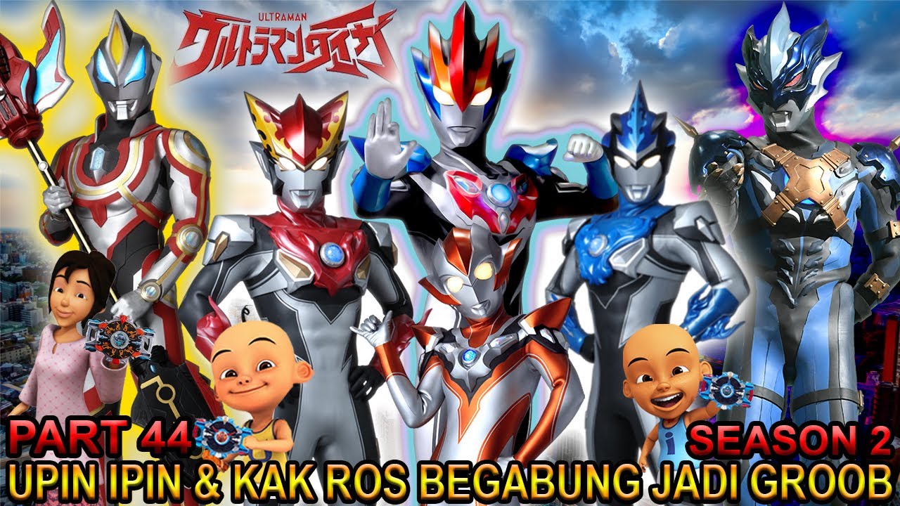 UPIN IPIN & KAK ROS BERGABUNG JADI GROOB !!! (PART 44) - GTA ULTRAMAN ...