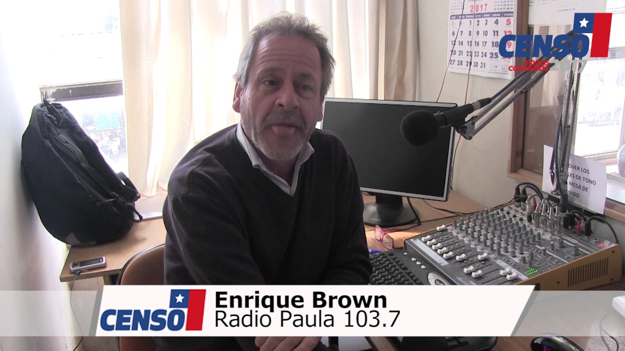 Censo 2017 - Enrique Brown "Radio Paula" - YouTube