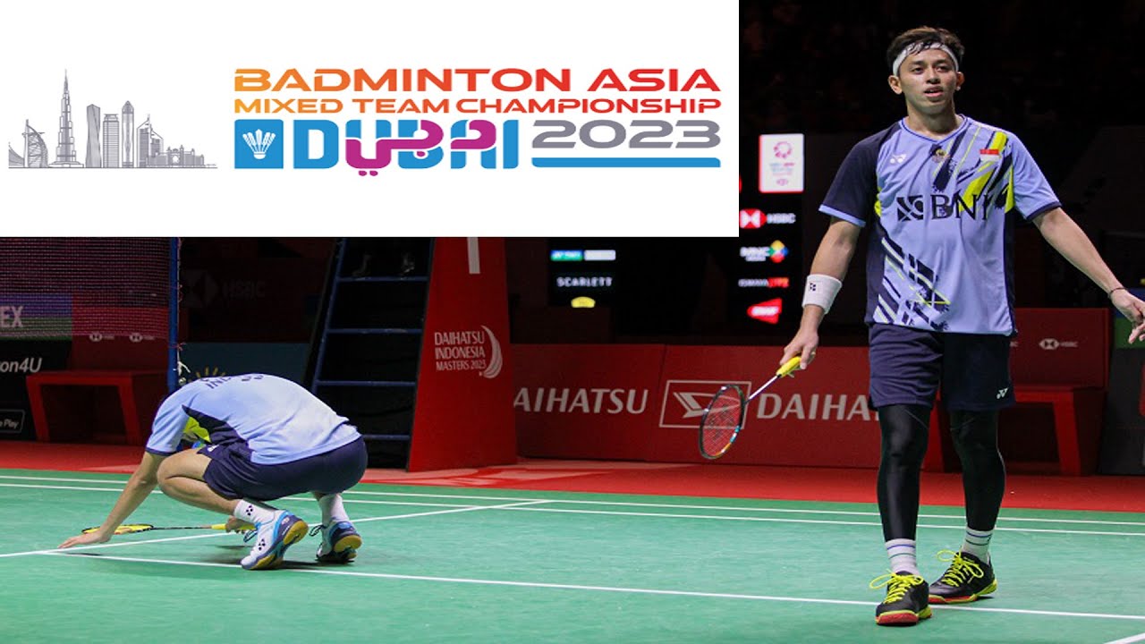 🔴Bikin Melongo Fajar/ Rian vs Kim/Seung I Badminton Asia Mixed Team I ...