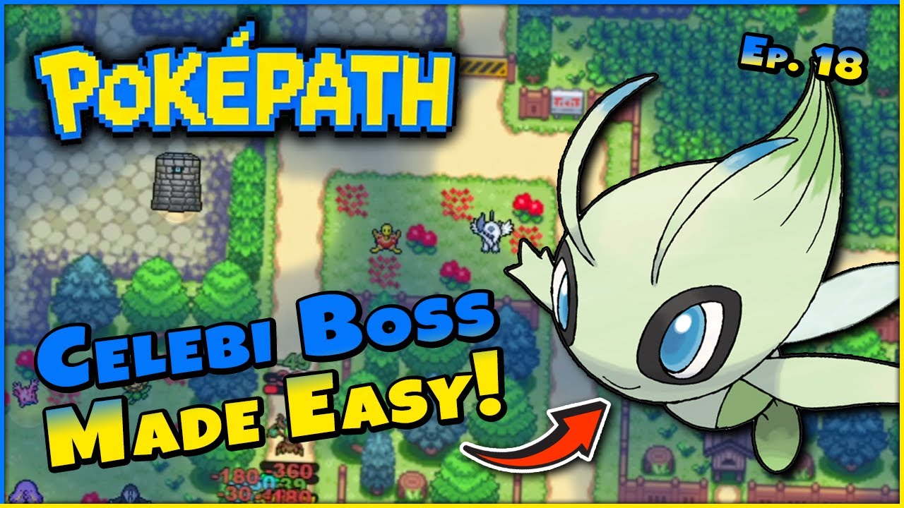 NEW CELEBI BOSS MADE EASY!! ~ Route 1-2 PokePath TD - YouTube