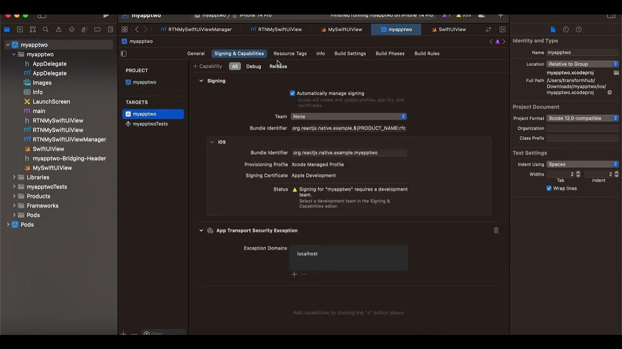 Use SwiftUI Charts in react native's new architecture - YouTube