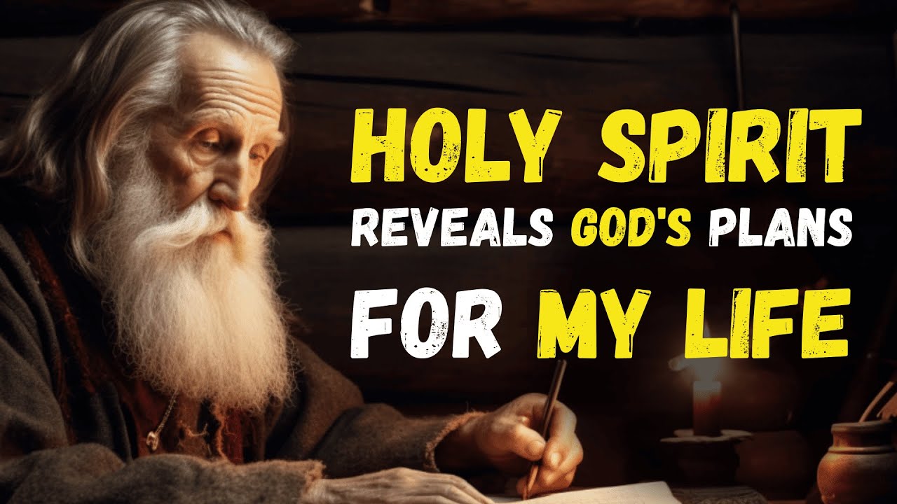 HOLY SPIRIT, Reveal GOD's PLAN to my LIFE I've Been BLIND to SEE clear ...