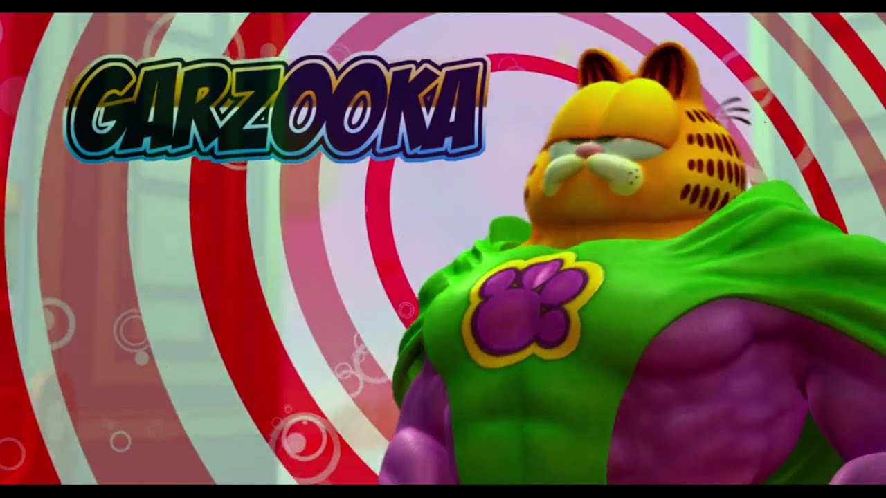 Garfield's Pet Force, but only when Garfield or Garzooka is in frame ...
