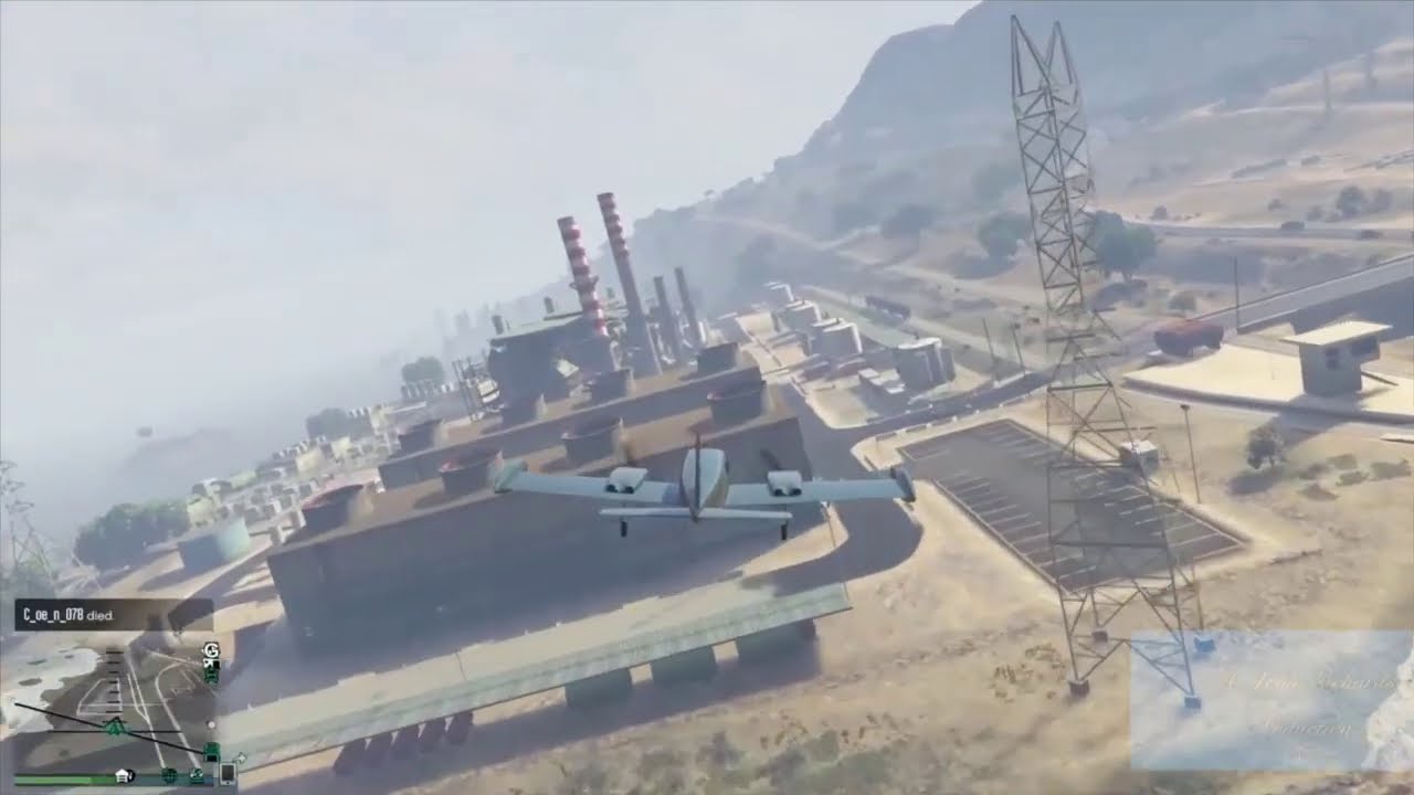 Oil Refinery Explore in gta5 - YouTube