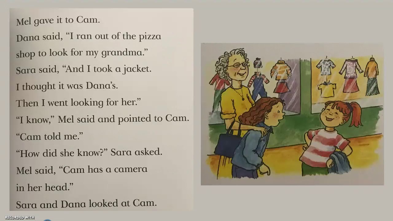 Young Cam Jansen and the Pizza Shop Mystery Chapter 5 - YouTube