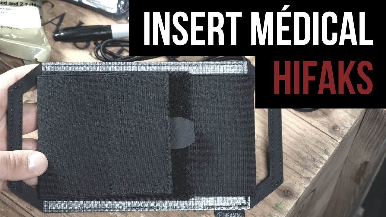 Présentation Insert Médical HIFAKS® | Hexatac | IFAK, TIC, Premiers ...