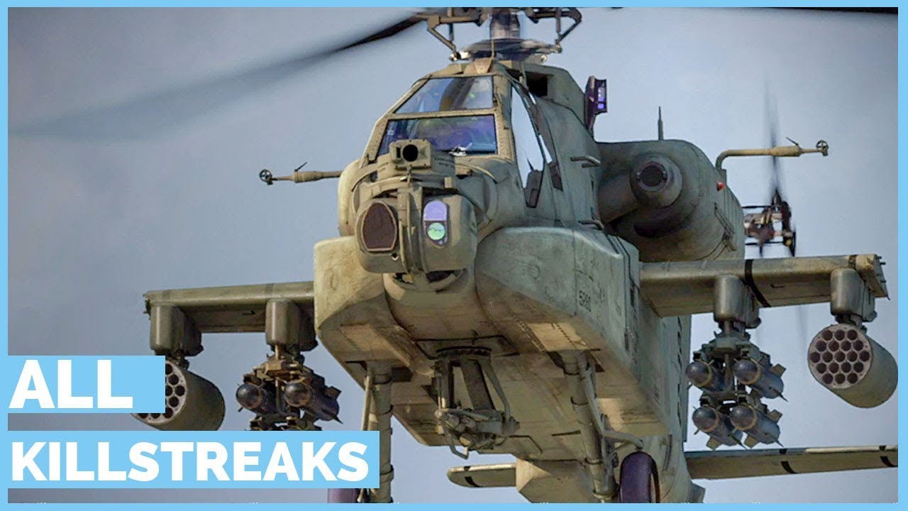 Call of Duty: Modern Warfare - All Killstreaks Gameplay - YouTube