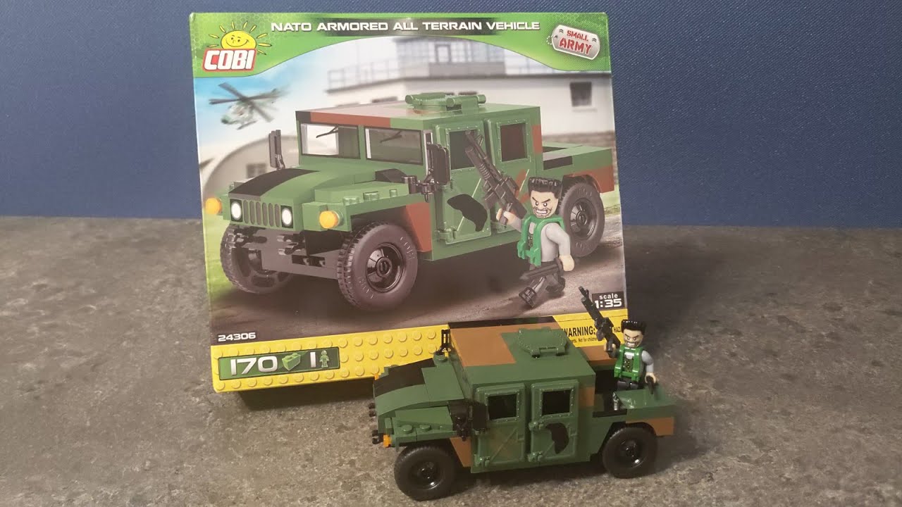Cobi 24306 - Nato Armored All Terrain Vehicle - YouTube