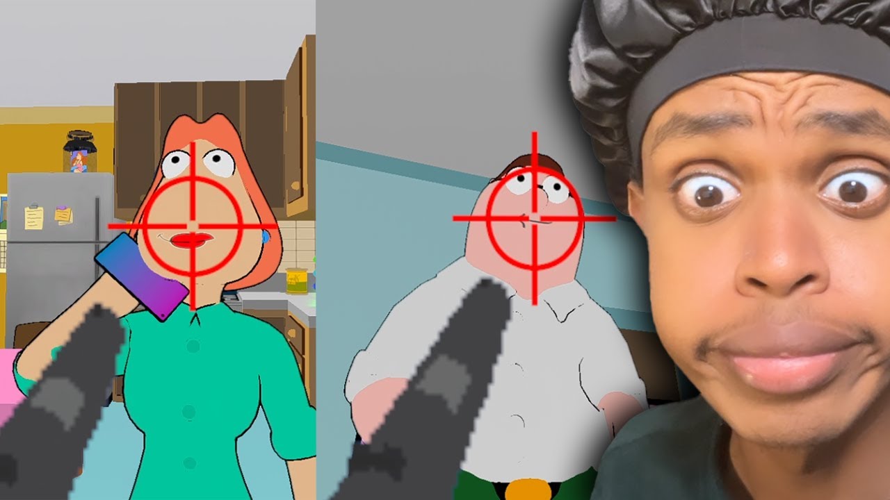 Stewie KILLS The Griffins (Family Guy Horror Game) - YouTube
