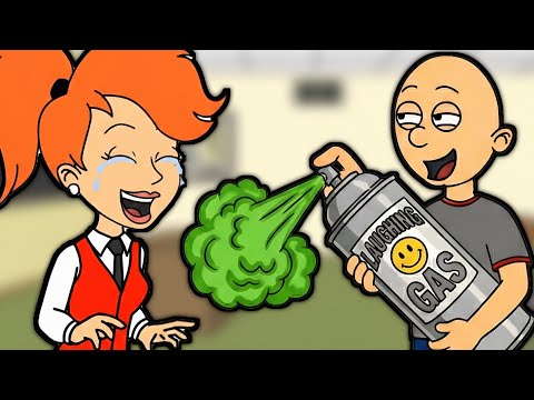 Classic Caillou Sprays Laughing Gas in Class/Grounded
