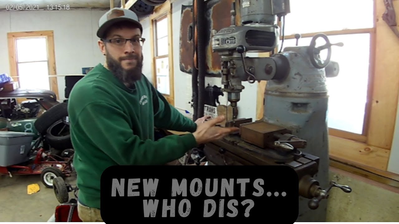 K24 E46 RWD Custom Engine Mounts!!! EP.5 - YouTube