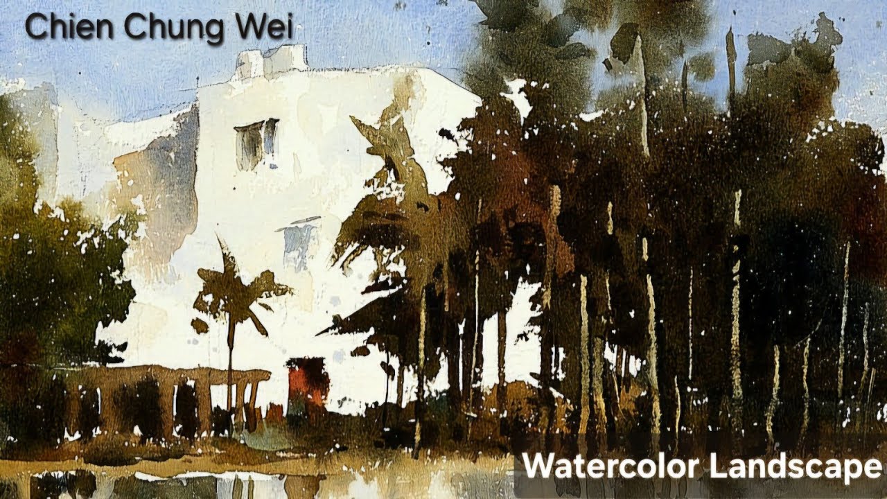 Watercolor Landscape Paintings Artist Chien Chung Wei - Slideshow - YouTube