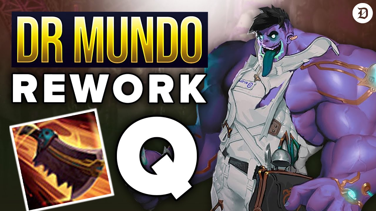 Dr. Mundo Q Ability Rework - Infected Bonesaw - League of Legends - YouTube