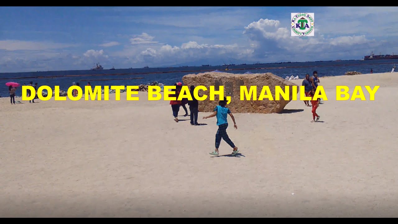 DOLOMITE BEACH, MANILA BAY - YouTube