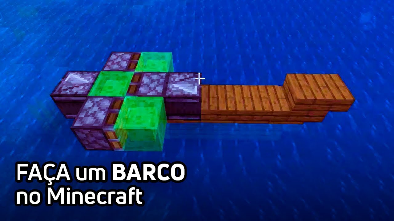 Como fazer um BARCO no Minecraft | CraftMark - YouTube