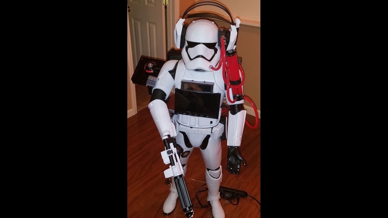 AMD FX Custom star wars storm trooper Computer Building - YouTube