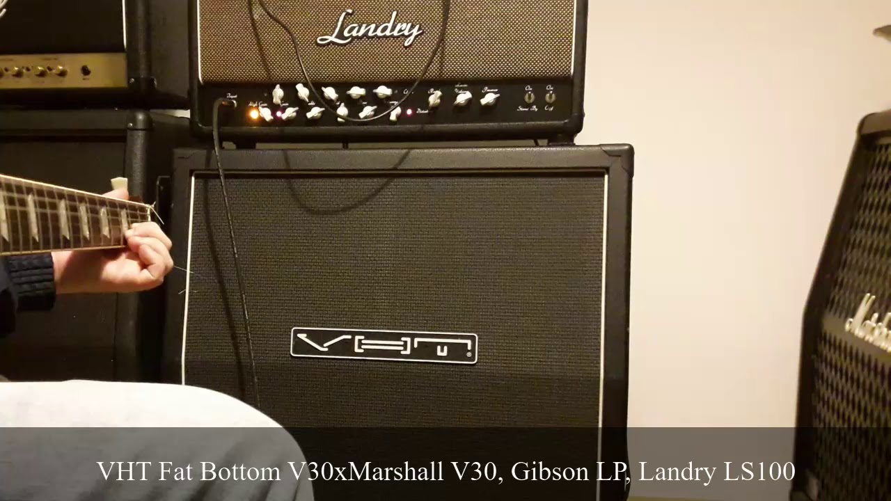VHT Fat Bottom vs Marshall MF280, Landry LS100 vs Marshall DSL100H ...