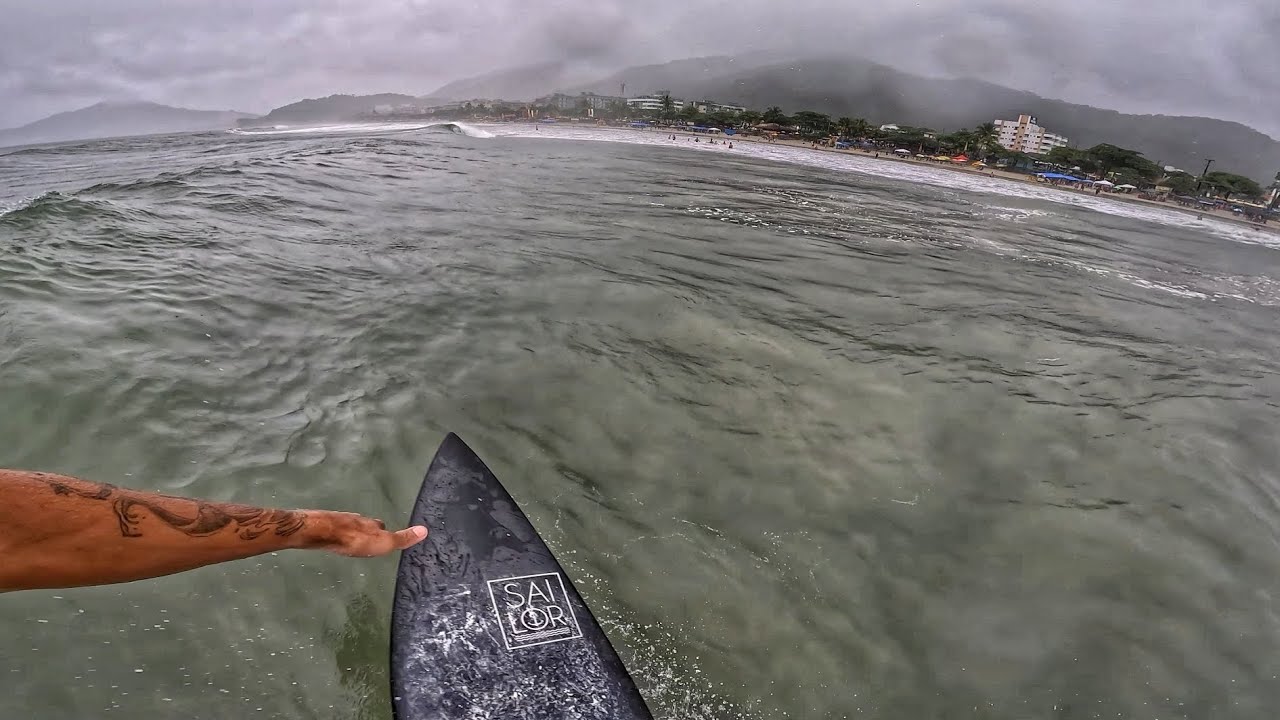 DIA DE SURF NA PRAIA GRANDE UBATUBA | Surf Pov - YouTube
