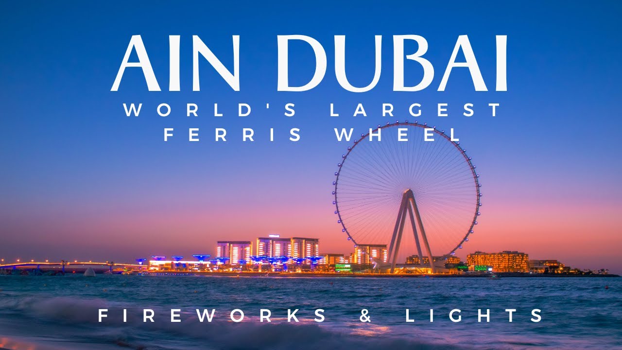 Worlds Largest Ferris Wheel Dubai View Of Ain Dubai Ferris Wheel From
