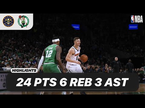 CHRISTIAN BRAUN vs BOSTON CELTICS | 24 PTS - 6 REB - 3 AST - 1 BLK - 4 STL | 03-02-2025 Highlights
