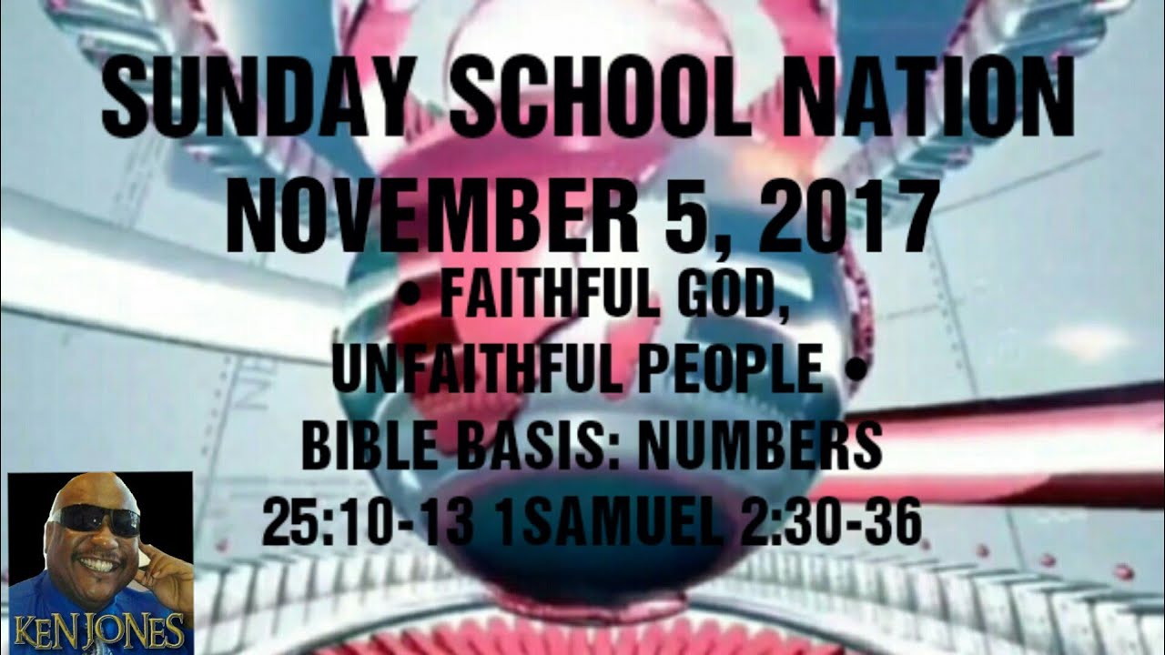 Sunday School Lesson November 5, 2017 - YouTube