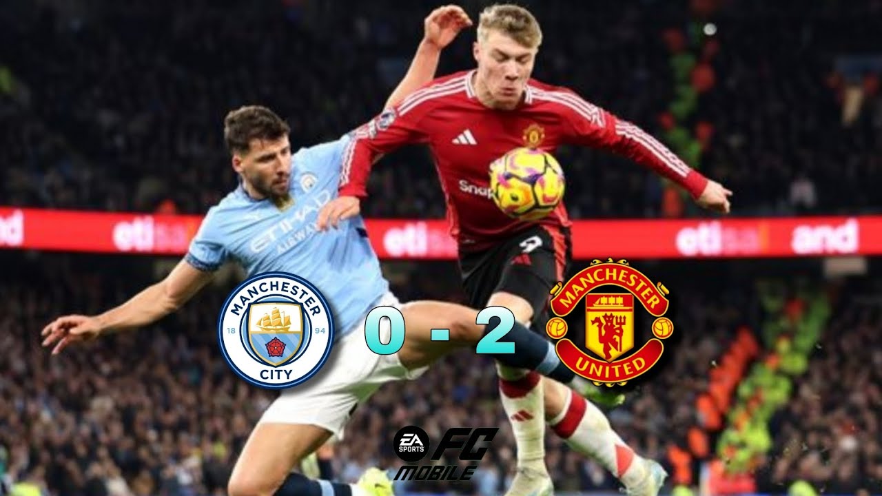 Highlights: Man utd vs Man city 2 - 0 Højland Scores Banger ( Premier League ) * Derby * - YouTube