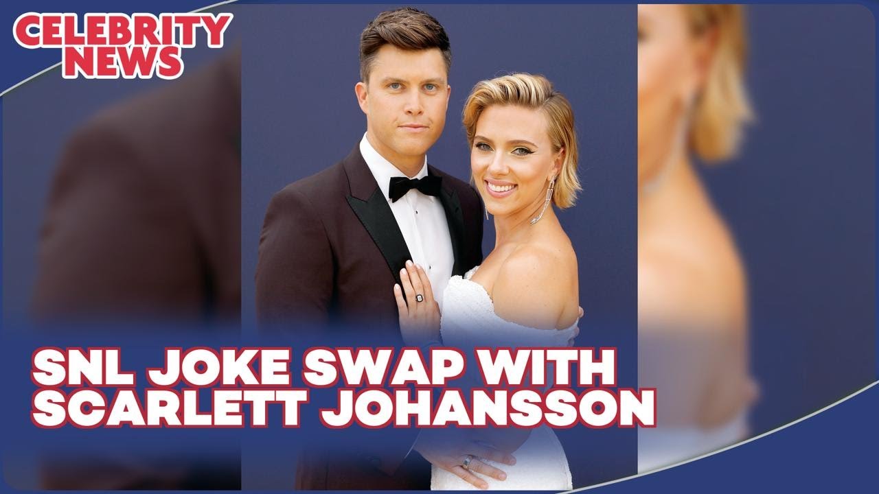 SNL Joke Swap with Scarlett Johansson I Celebrity News - YouTube