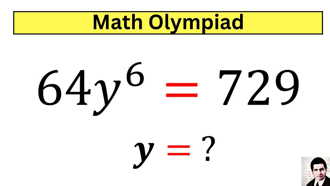 A Nice Math Olympiad Algebra Problem | Math Olympiad Question | You ...