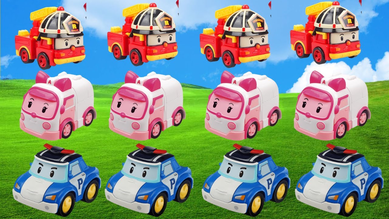 Mencari Mainan Robocar Poli, Robocar Hero,Amber,Holi,Roy,Robocar Toys ...