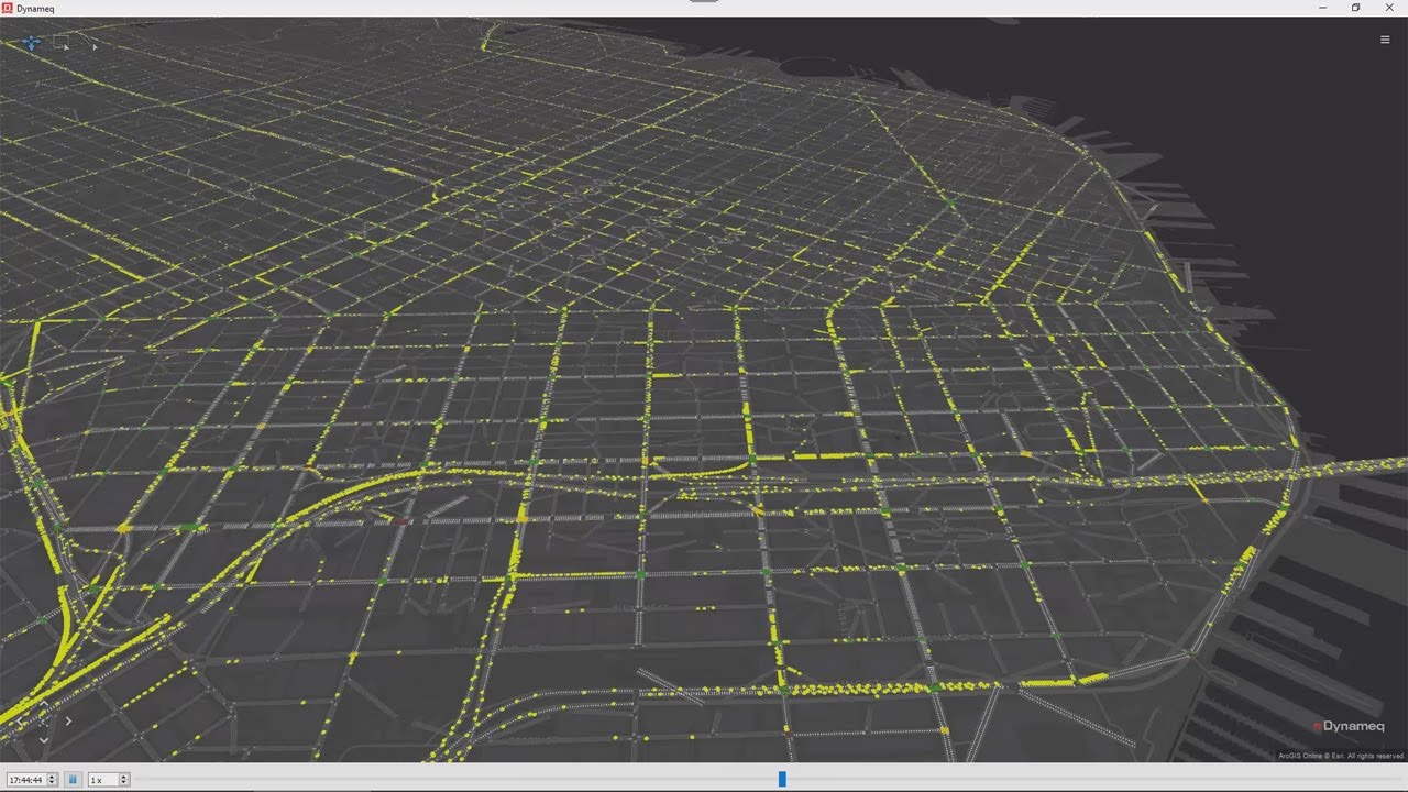 Dynameq 4 - Multiscale Traffic Simulation - YouTube