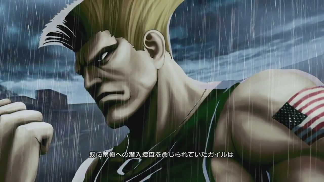Street Fighter X Tekken Guile And Able Tag Prologue Japanese - YouTube