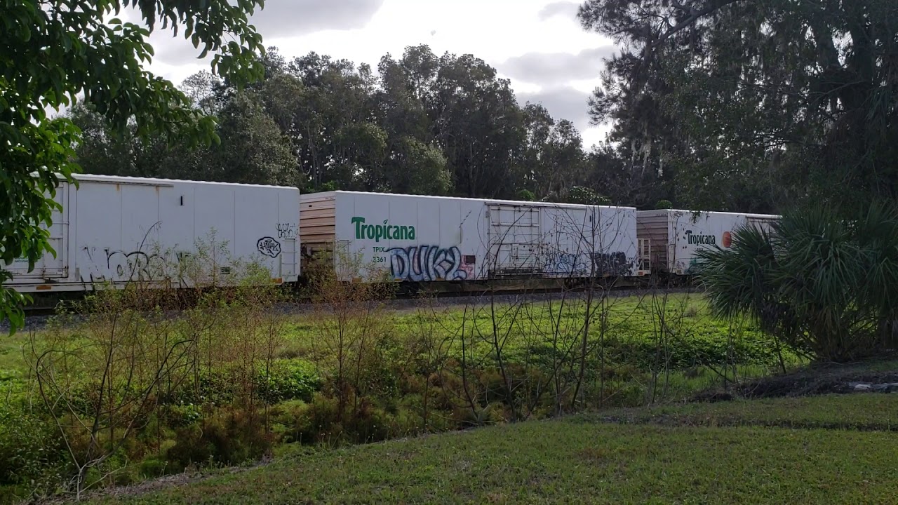 Tropicana "Juice Train" 12/10/18 - YouTube