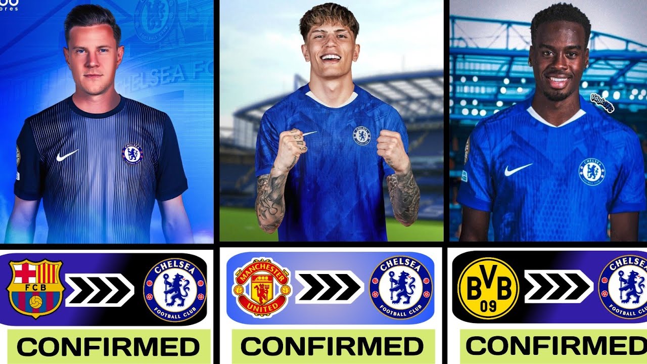 🚨 All CHELSEA Confirmed Summer Transfer News 2025 | Ft. Gittens to ...