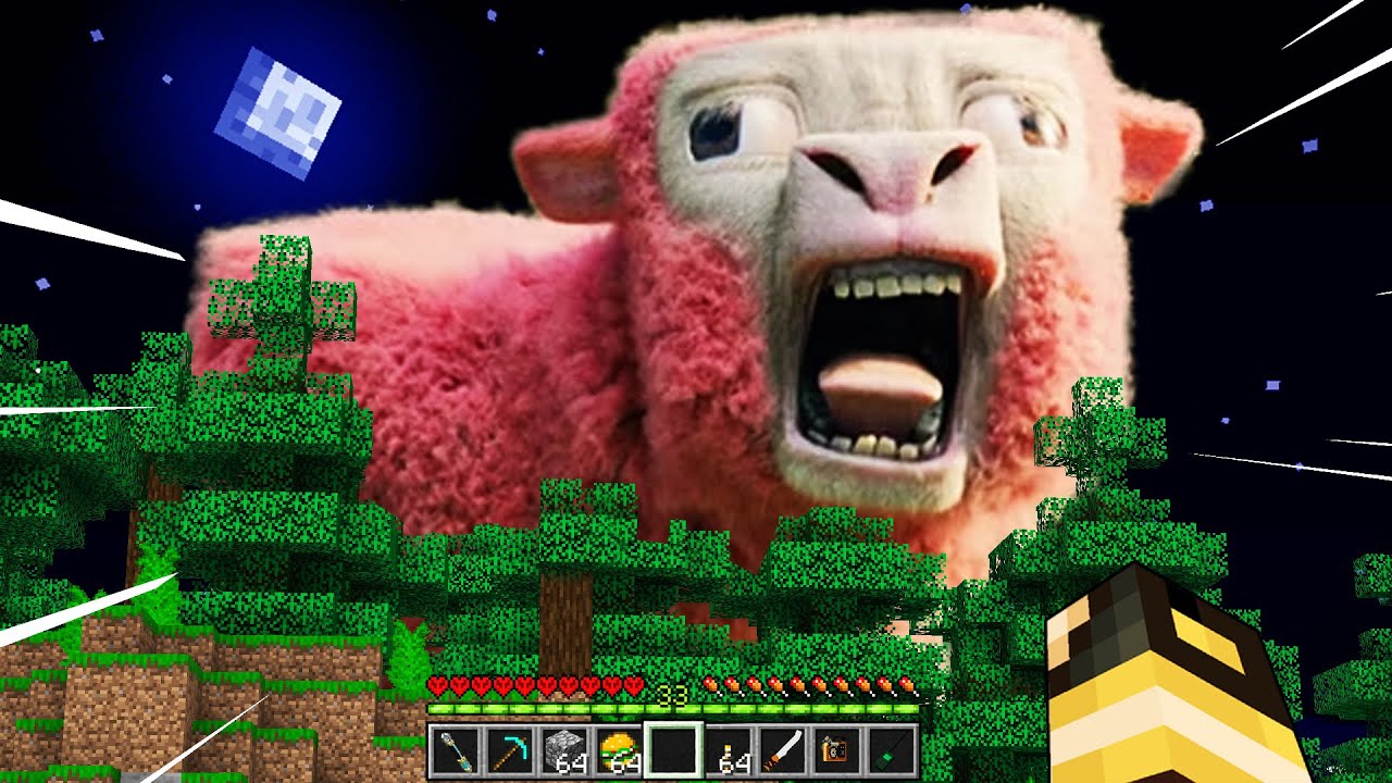 HO INCONTRATO LA PECORA DEL FILM DI MINECRAFT SCP NEL MIO MONDO DI ...