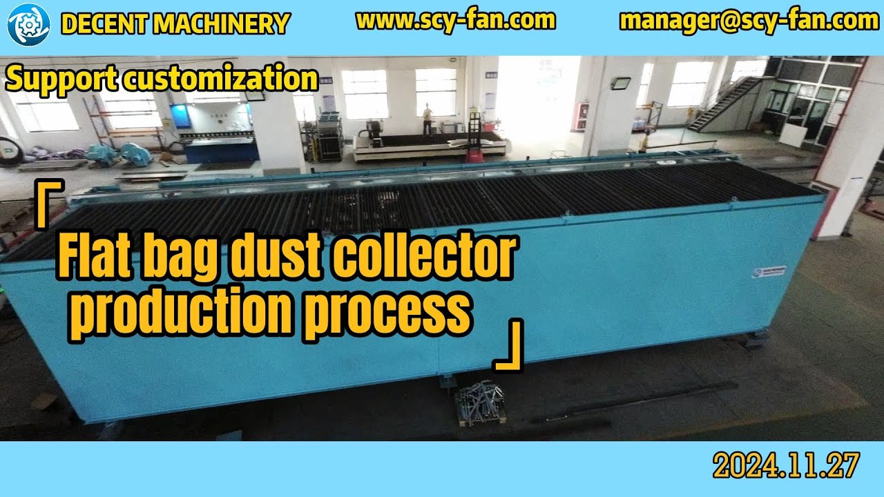 Decent Machinery | Complete Production Process of Reverse Air Flat Bag ...
